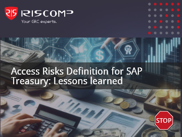 Successful Treasury Access Risk Definitions: Lessons learned - Riscomp